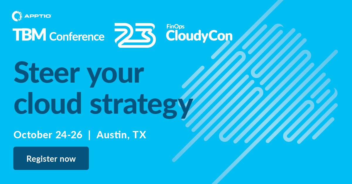 CloudyCon - TBM Conference